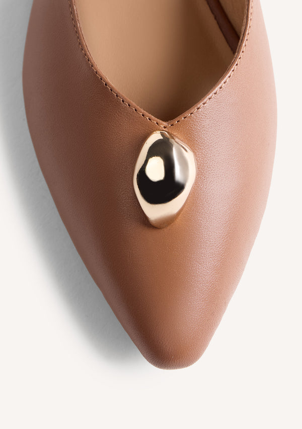 BAILARINAS DESTALONADAS PIEL JOYA MUHURU